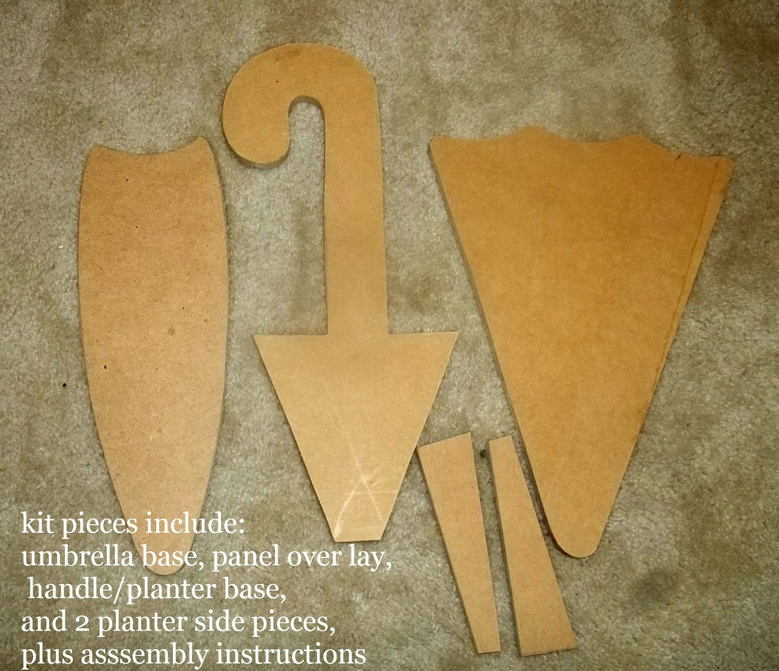 Craft Goodies: WYLTC...April Showers Umbrella Planter from Craft Goodies!!!