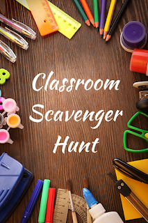 Teaching Redefined: Classroom Scavenger Hunt