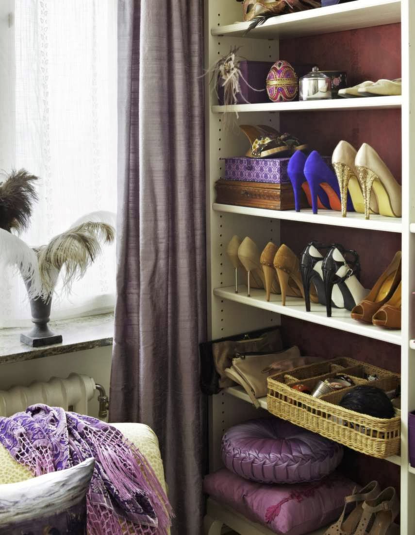 HOME & GARDEN: Un dressing rétro en Suède