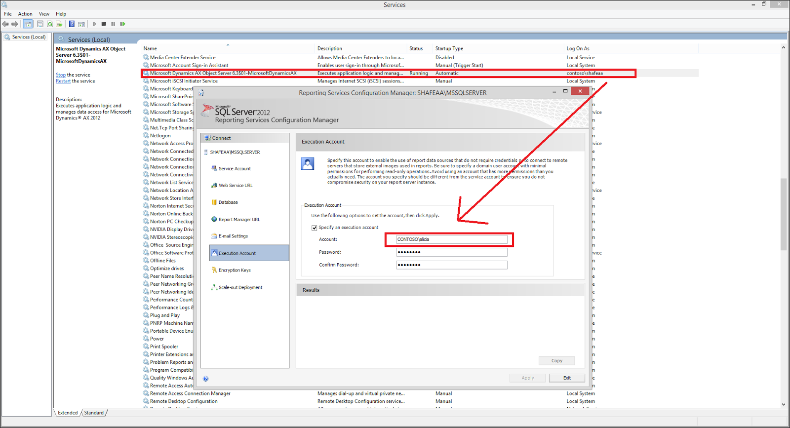 Dynamics AX Tips: Troubleshoot "Failed to log on Microsoft Dynamics" During Report Rendering