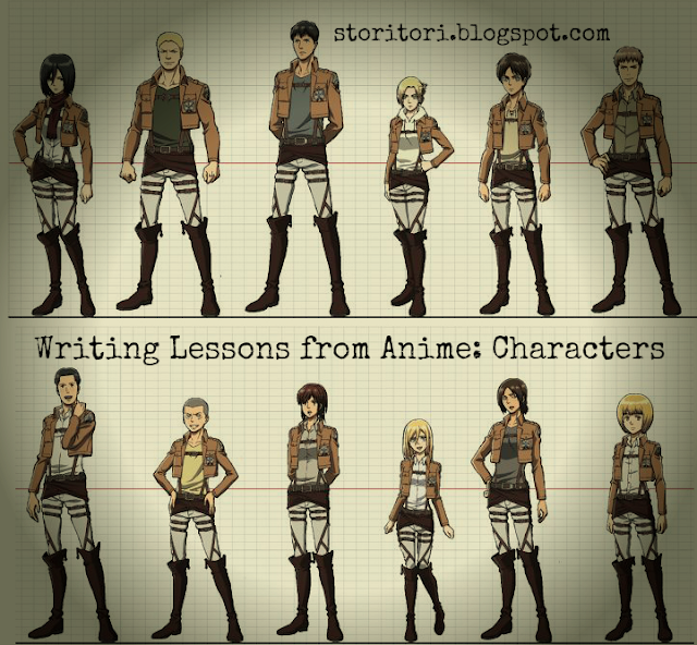 Wanderer's Pen: Writing Lessons from Anime: Characters