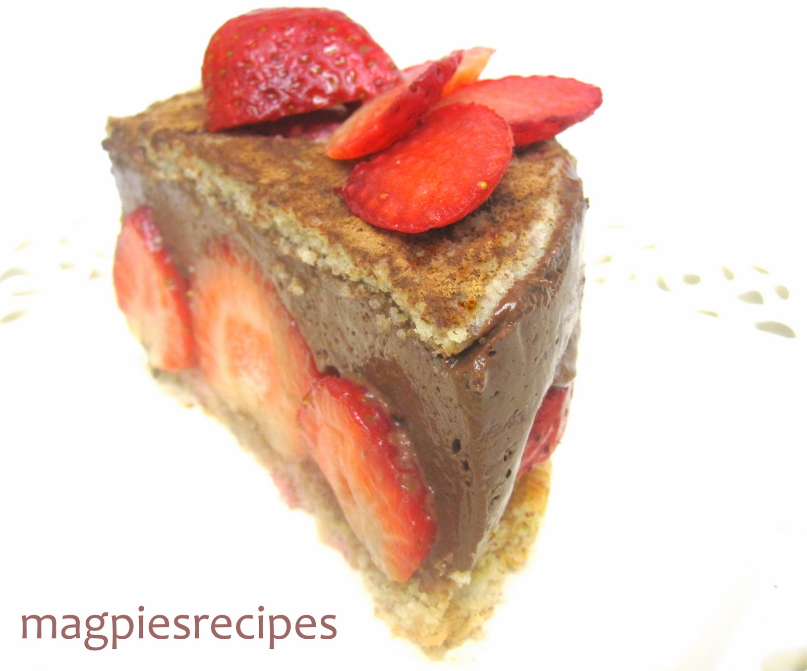 Magpie's Recipes: Low fat Chocolate Truffle Mousse from Alice Medrich