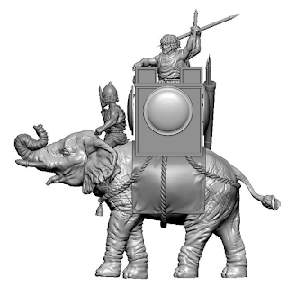 Veterano de Cannas: ¡Por fin Elefantes de plástico! - Victrix Miniatures