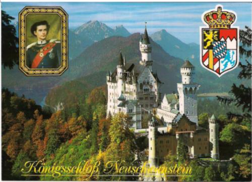 collect ROC: Germany Postcard: Castle Neuschwanstein