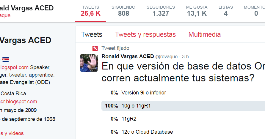 Oracledbacr, por simple pasión ...-Copyleft Miembro Comunidad ...