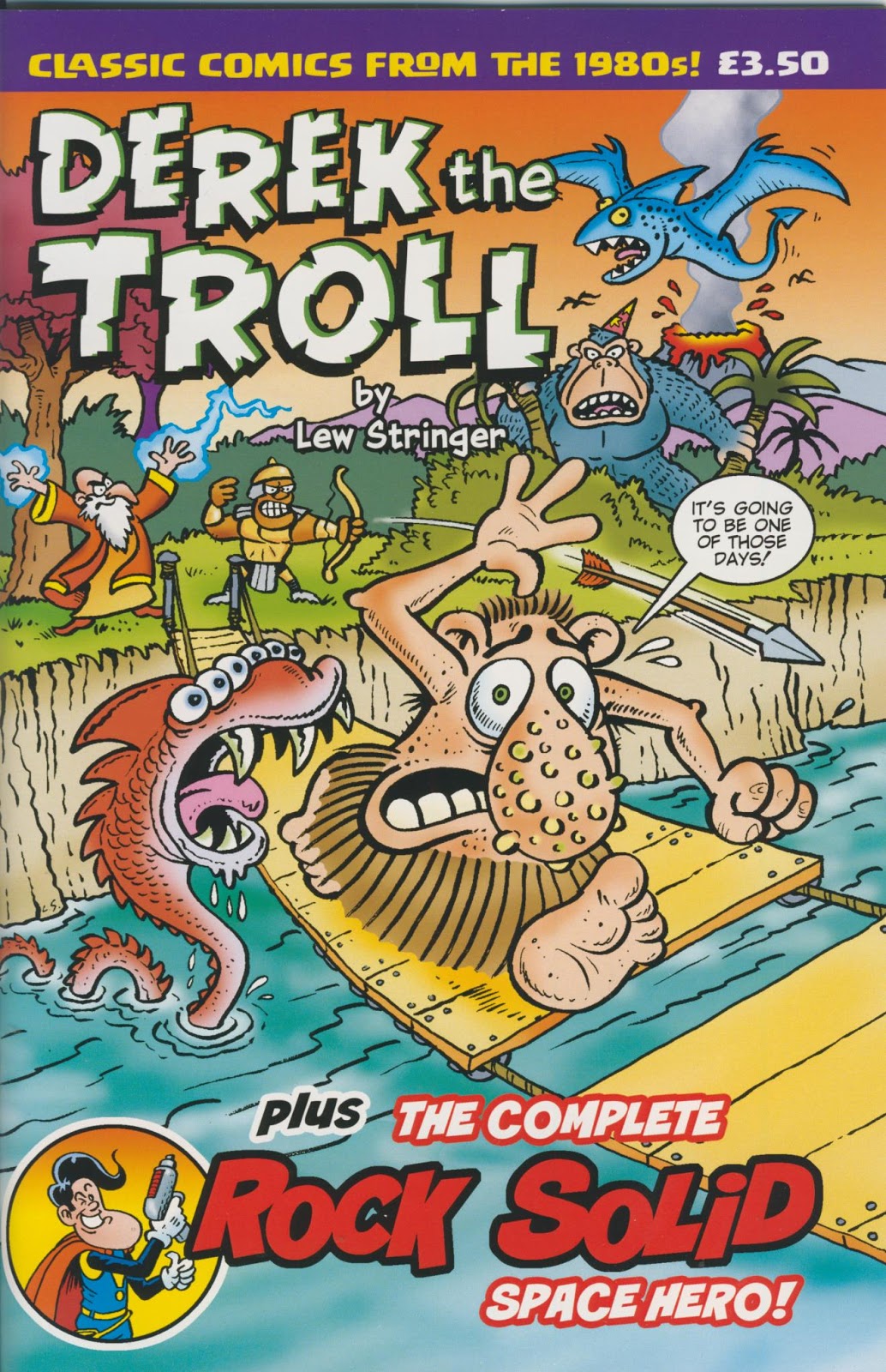 Boys Adventure Comics: Roleplaying comics (15) - Derek the troll