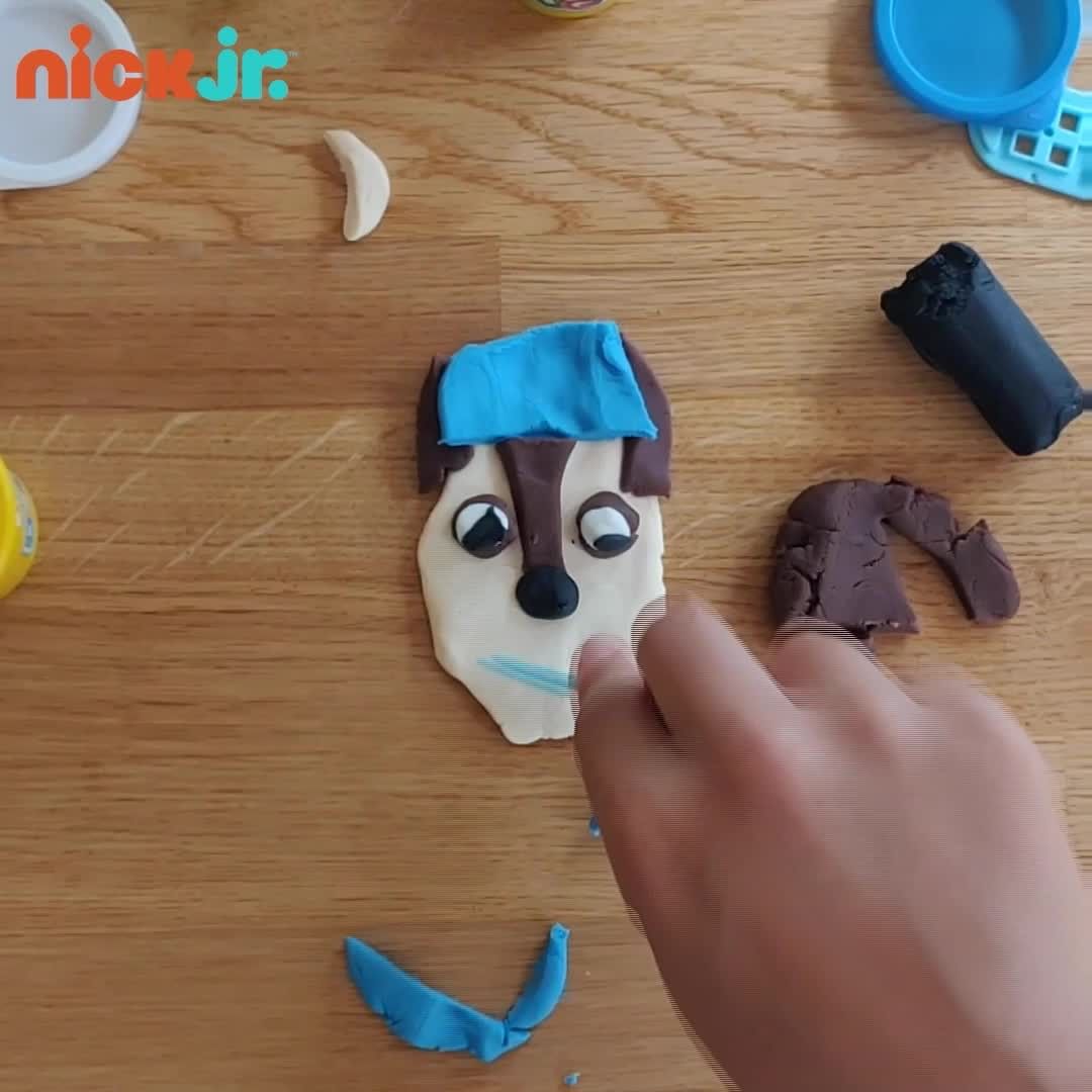 NickALive!: How To: Make Chase from PAW Patrol Out of Dough | # ...