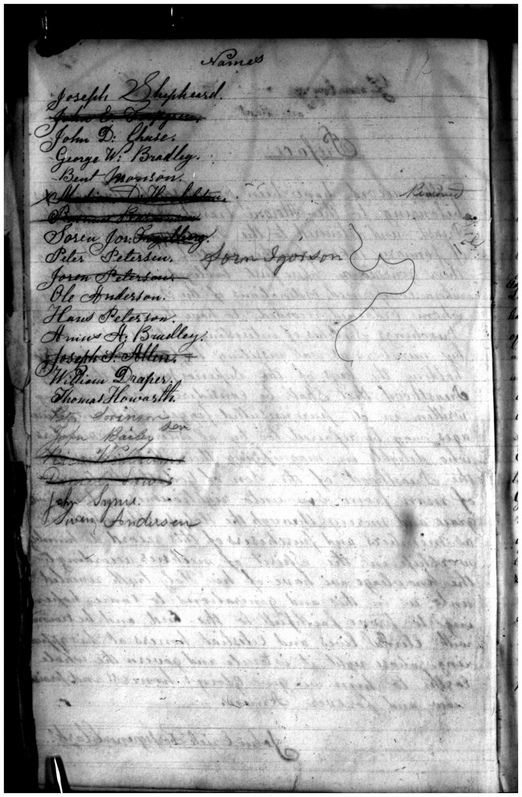 FORSGREN John Erik & Descendants