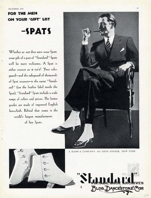 "Tweedland" The Gentlemen's club: Spats / VIDEO:How to strap WHITE ...