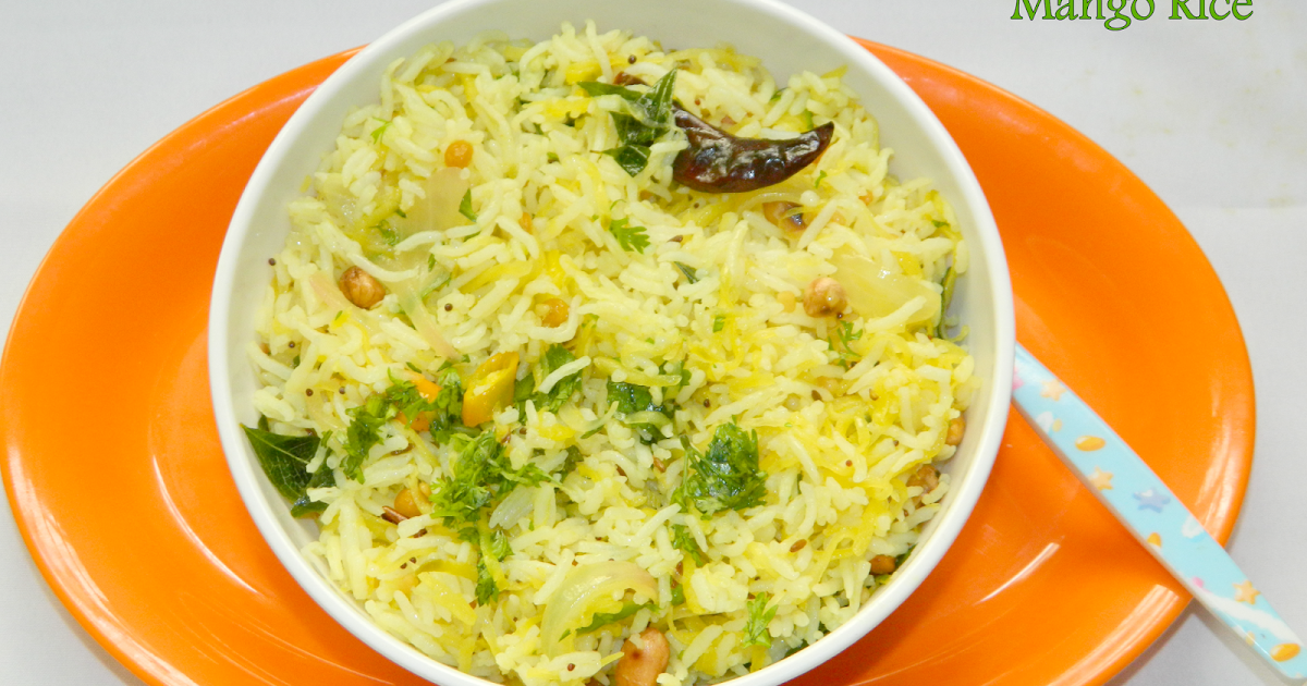 Sunita's Easy Cooking: Raw Mango Rice