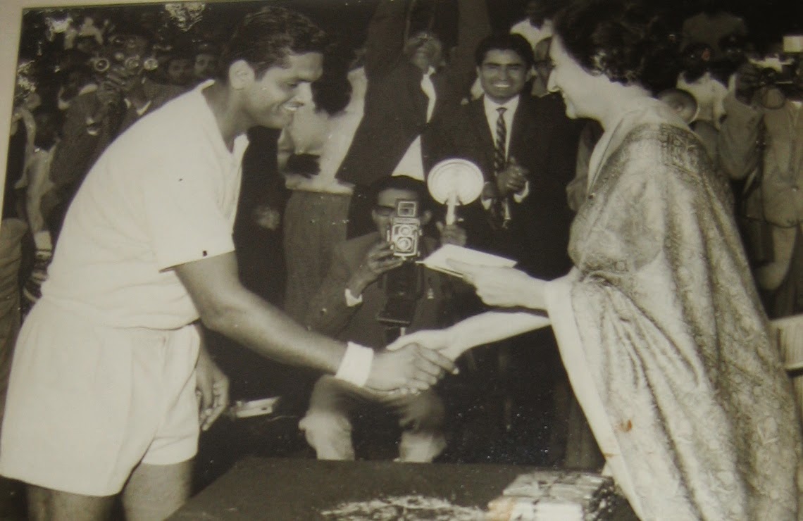 Temple, Travel and Sport: Ramanathan Krishnan