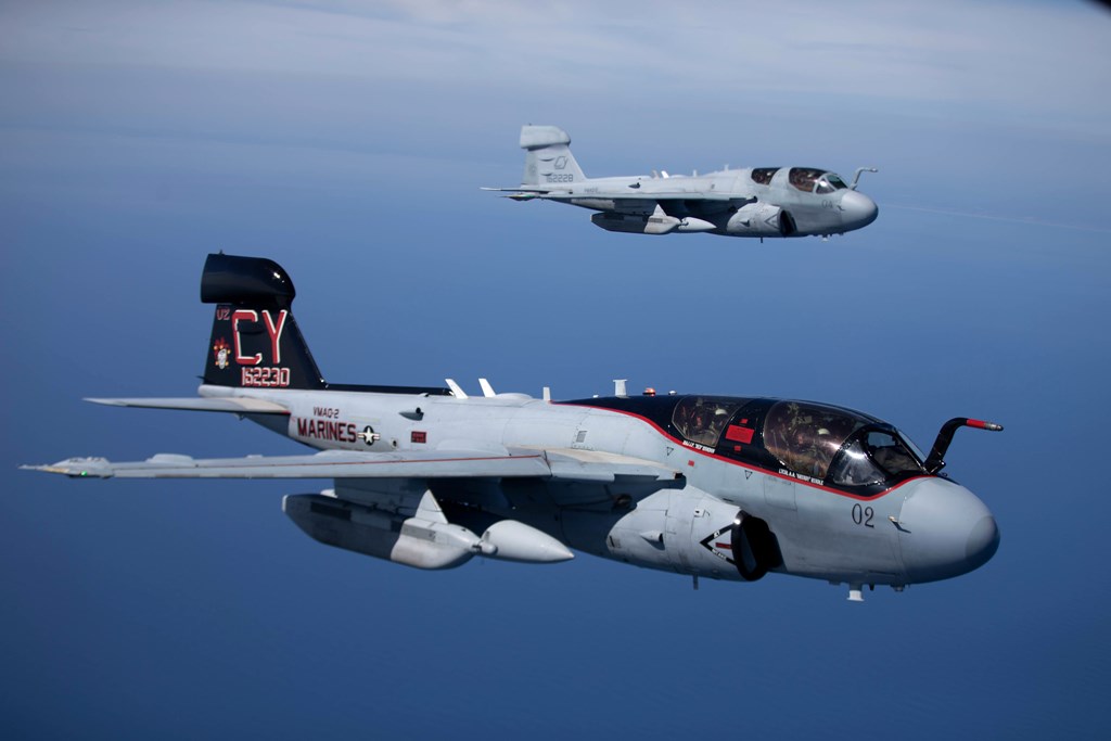USMC EA-6B PROWLER COMPLETES ITS FINAL MISSION - Blog Before Flight ...