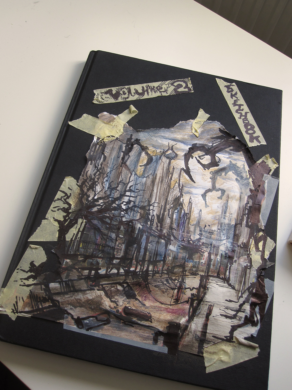 benjamin bach: Sketchbook decoration