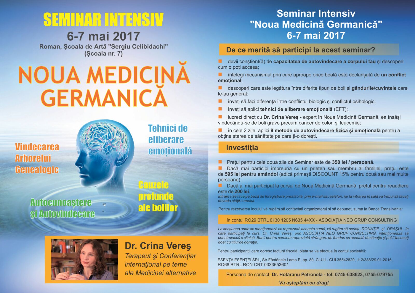 Autocunoasterea prin Constientizarea Sinelui: Seminar Intensiv de Noua ...