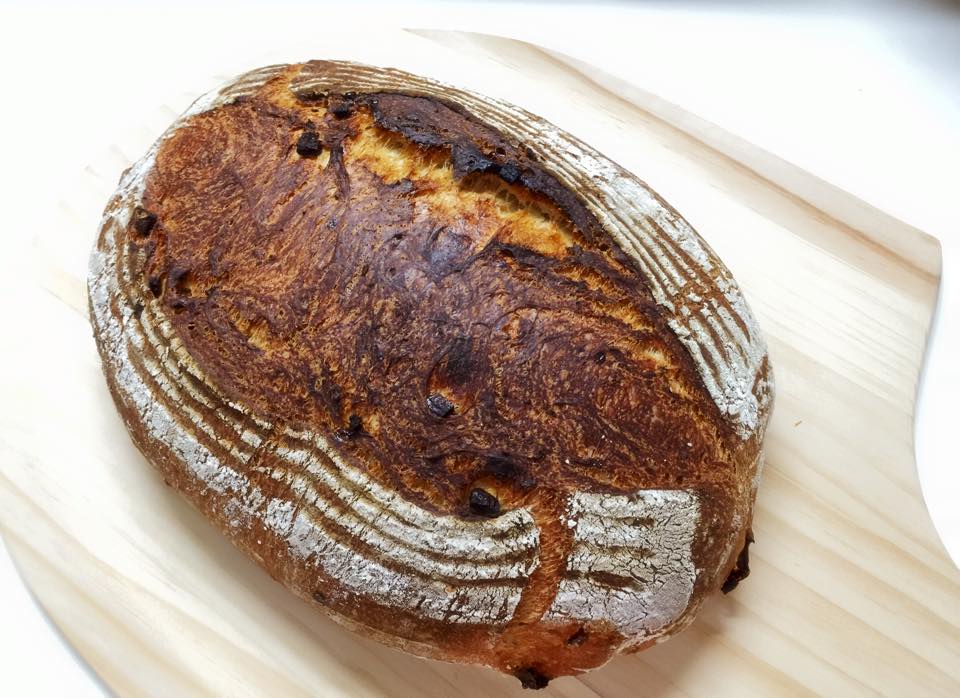 Pakistani Recipes: Bah Kwa & Cheddar Cheese Sourdough Loaf by Meng-Choo Tan