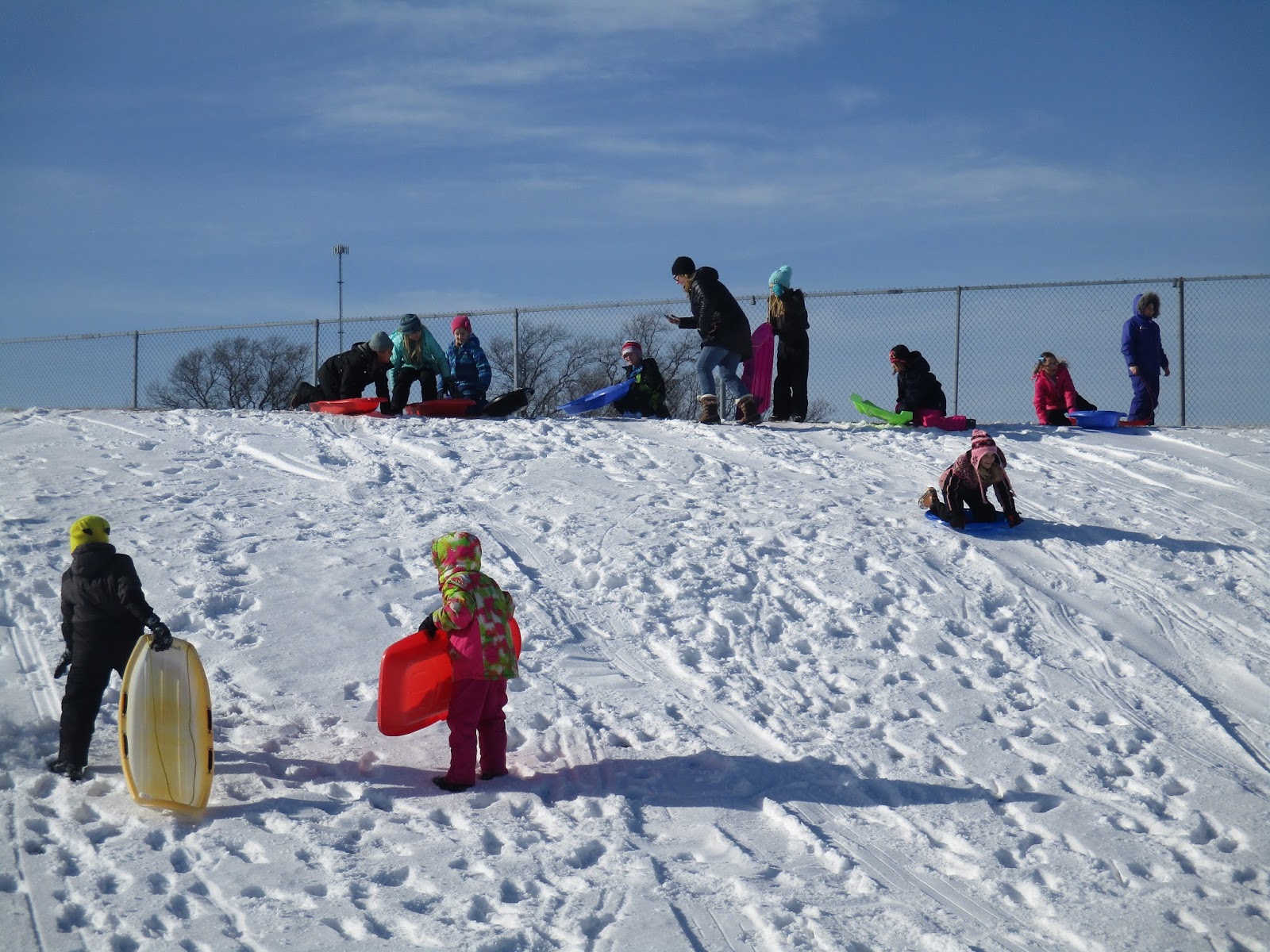 Mrs. Smith's classroom blog: Sledding Party