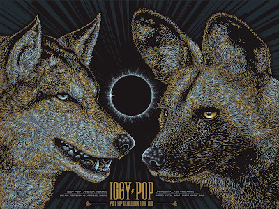 INSIDE THE ROCK POSTER FRAME BLOG: Iggy Pop New York Poster by Todd ...