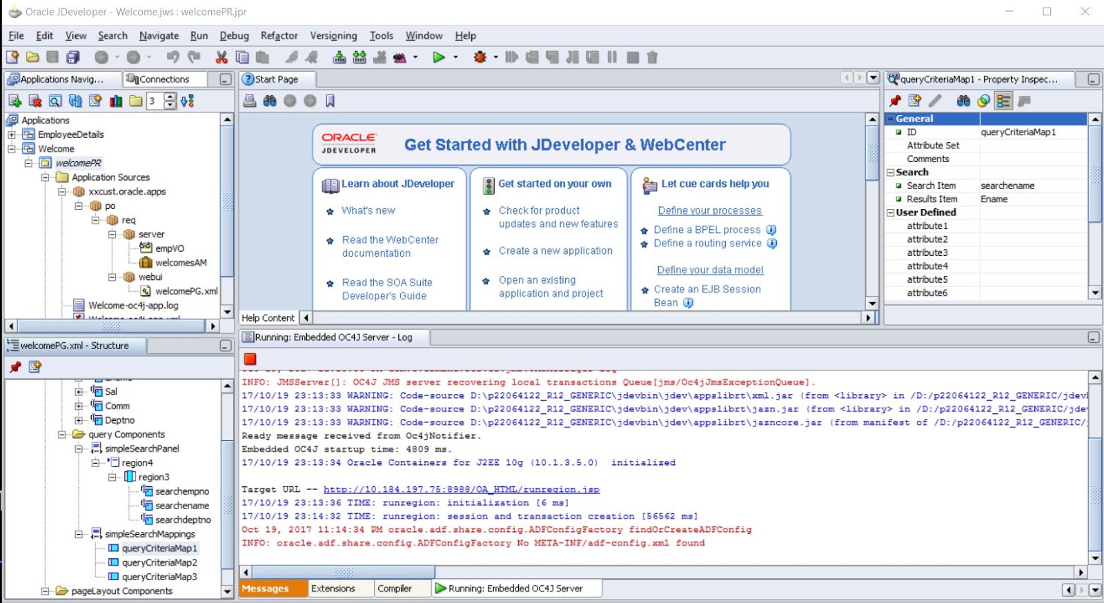 Oracle Application Framework Simple Search In Oaf