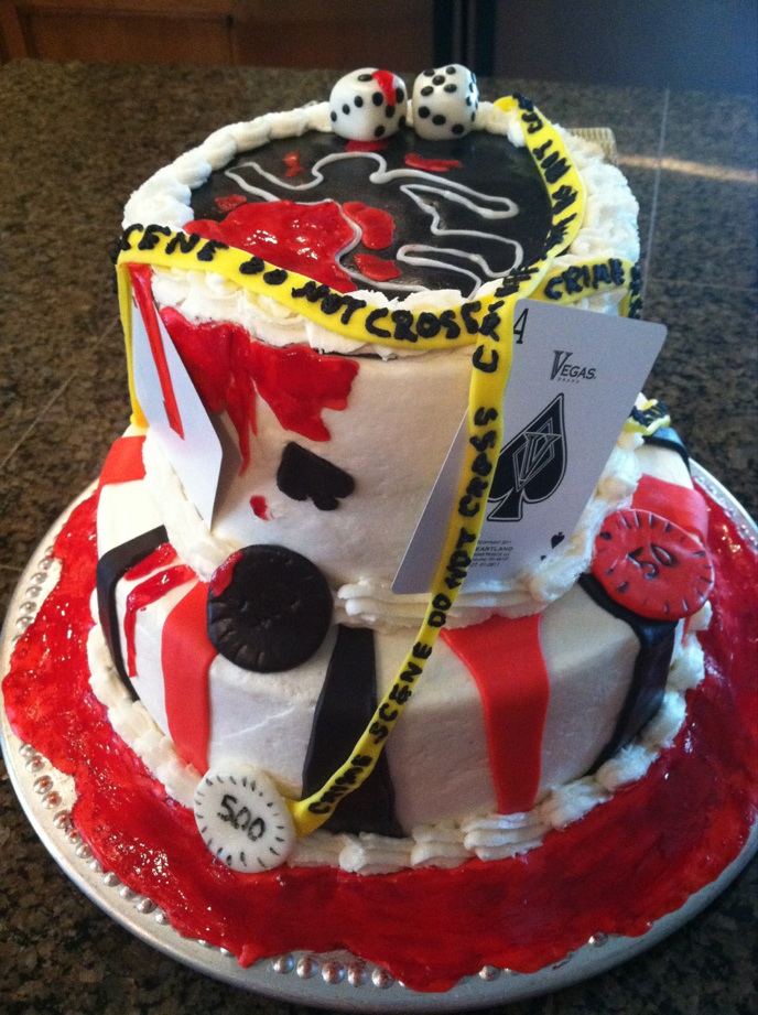 Cat's Cake Creations: Vegas Murder Mystery Cake