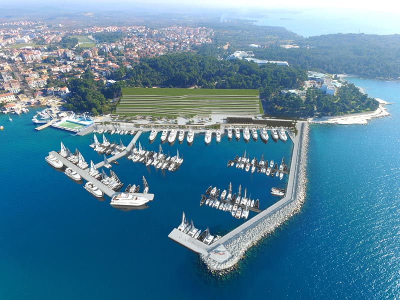 Liegeplätze Kroatien: ACI Marina Rovinj