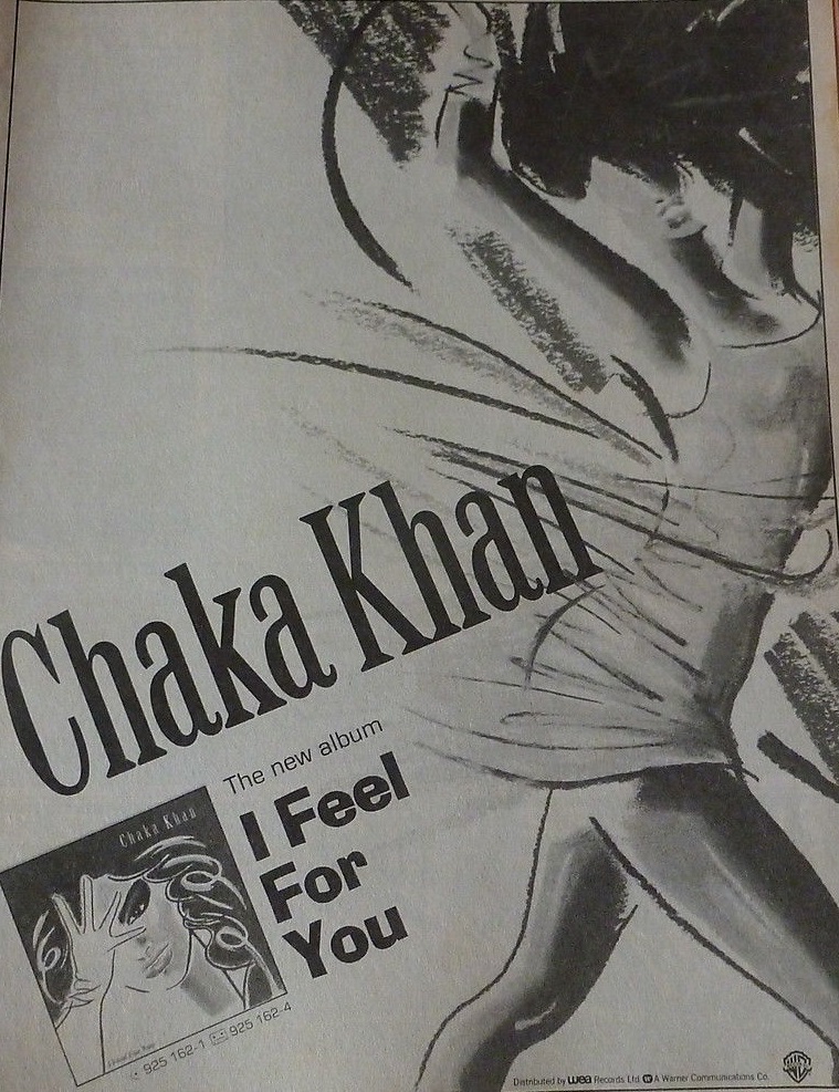 Top Of The Pop Culture 80s Chaka Khan I Feel For You 1984