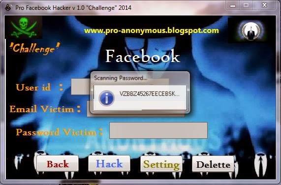 Group Anonymous Officiel: Pro Facebook Hack v 1.0 "New" 2014