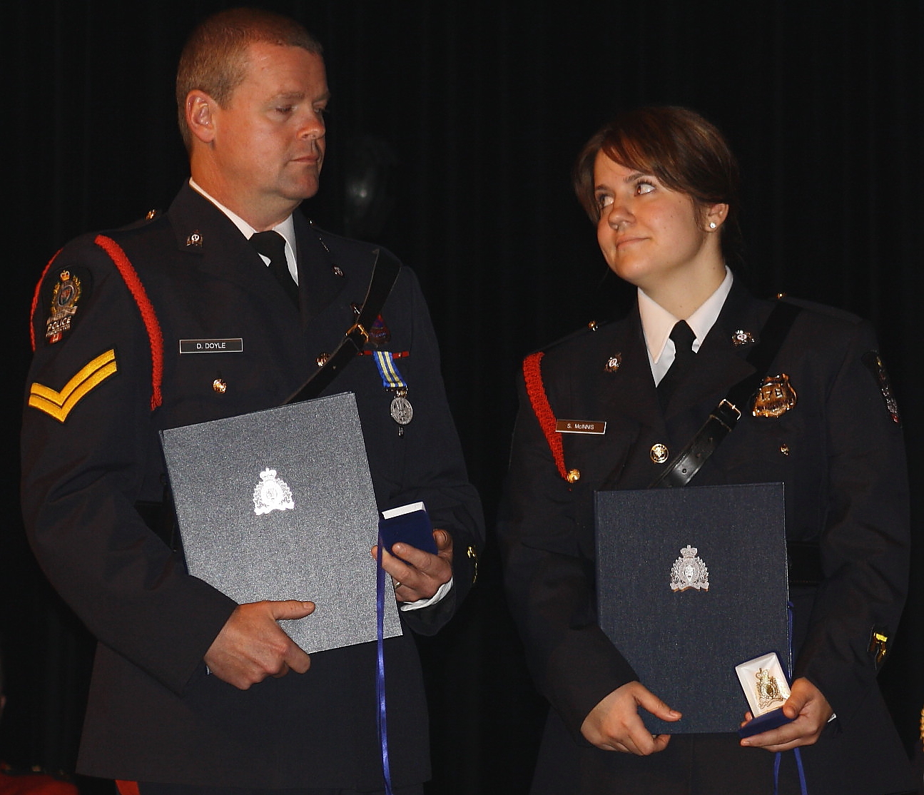 The Purple Violet Press: RCMP recognizes police officers during ...