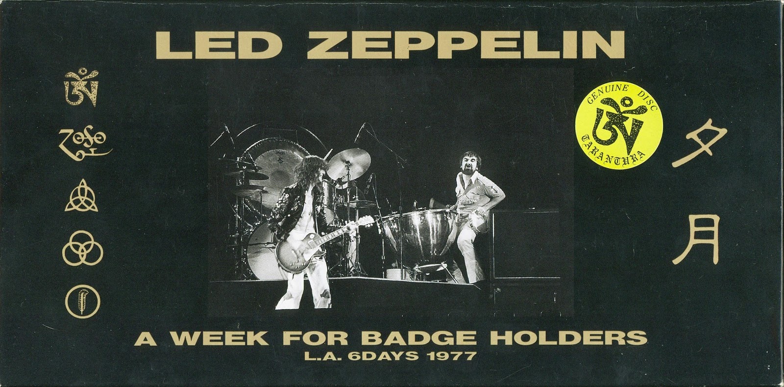 Long Live Led Zeppelin: 1977.06.21-22-23 25-26-27 Led Zeppelin A Week ...