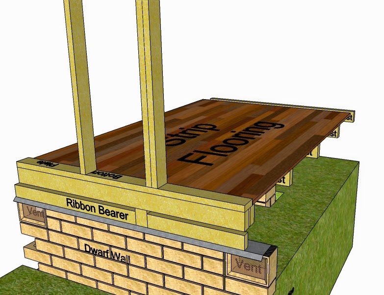 Buildsum: Timber Frame Cut in Floor Section Part 3
