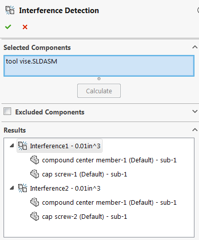 SolidAPI: Extending SOLIDWORKS Interference Detection
