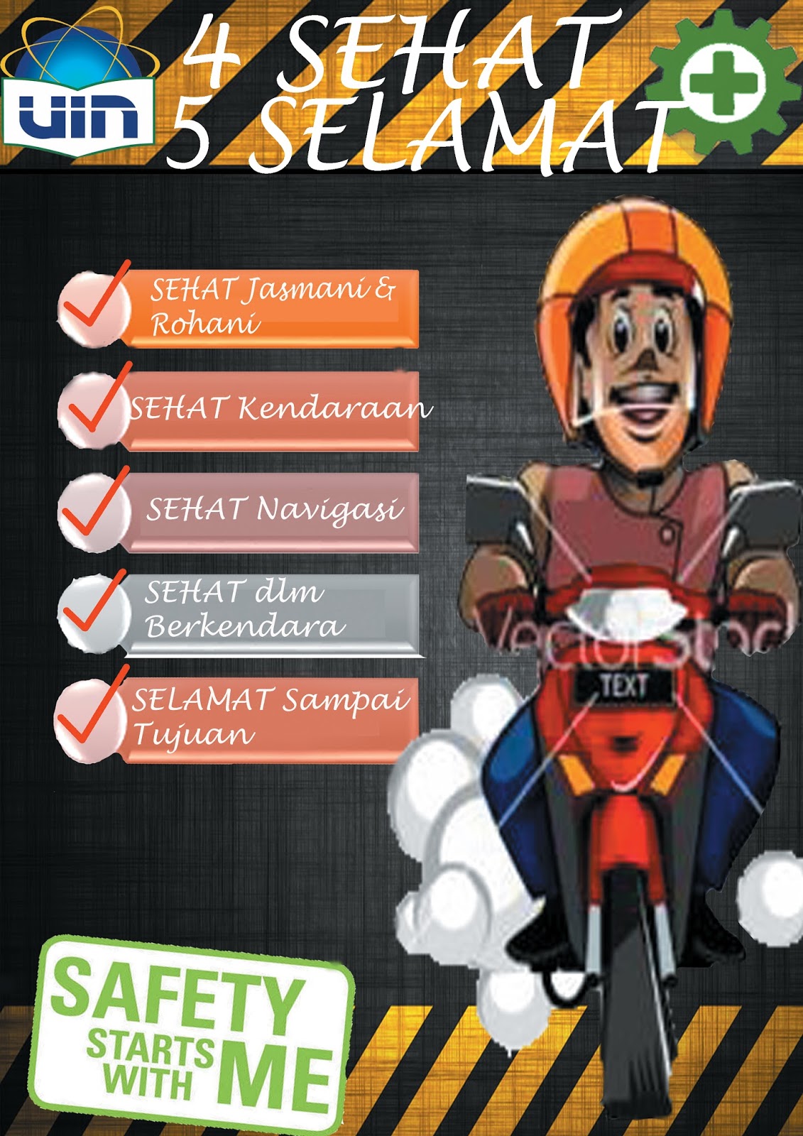 4 Sehat 5 Selamat dalam Safety Riding