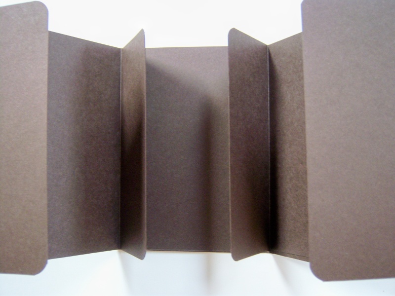 The Craft Barn: Card mechanics week: foldy book thingy