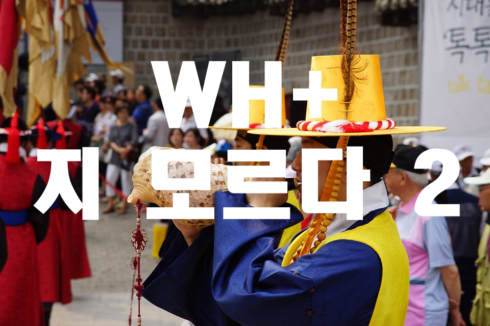 Learn Korean: WH + 지 모르다 (2)