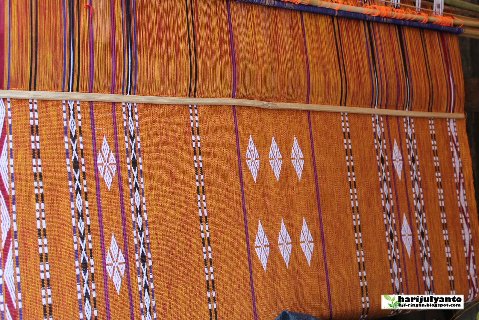 Ringan: Motif kain tenun sulam Sumba Barat