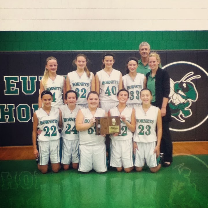 Eureka Middle School Buzz: 7th Grade Lady Hornets Take Regional Title
