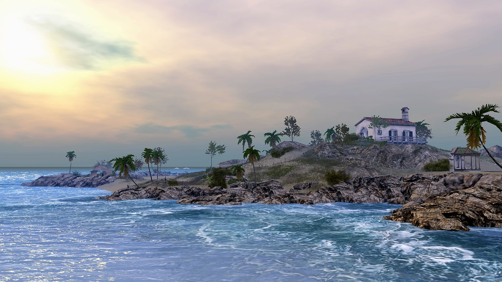 Echt Virtuell: Ein paar Fotos von Banana Bay