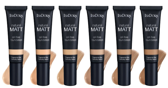 Isadora: Natural Matt Foundation, Foundation Color Blender y Stretch ...