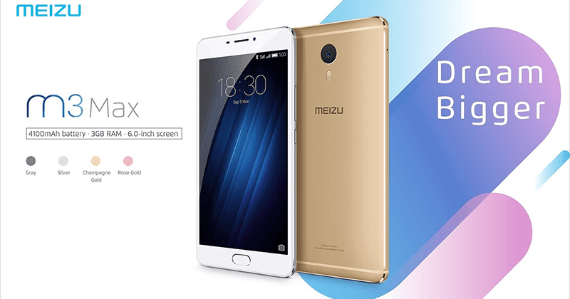 Sale Alert: Meizu M3 Max With 6 Inch FHD Screen Is Down To PHP 11990