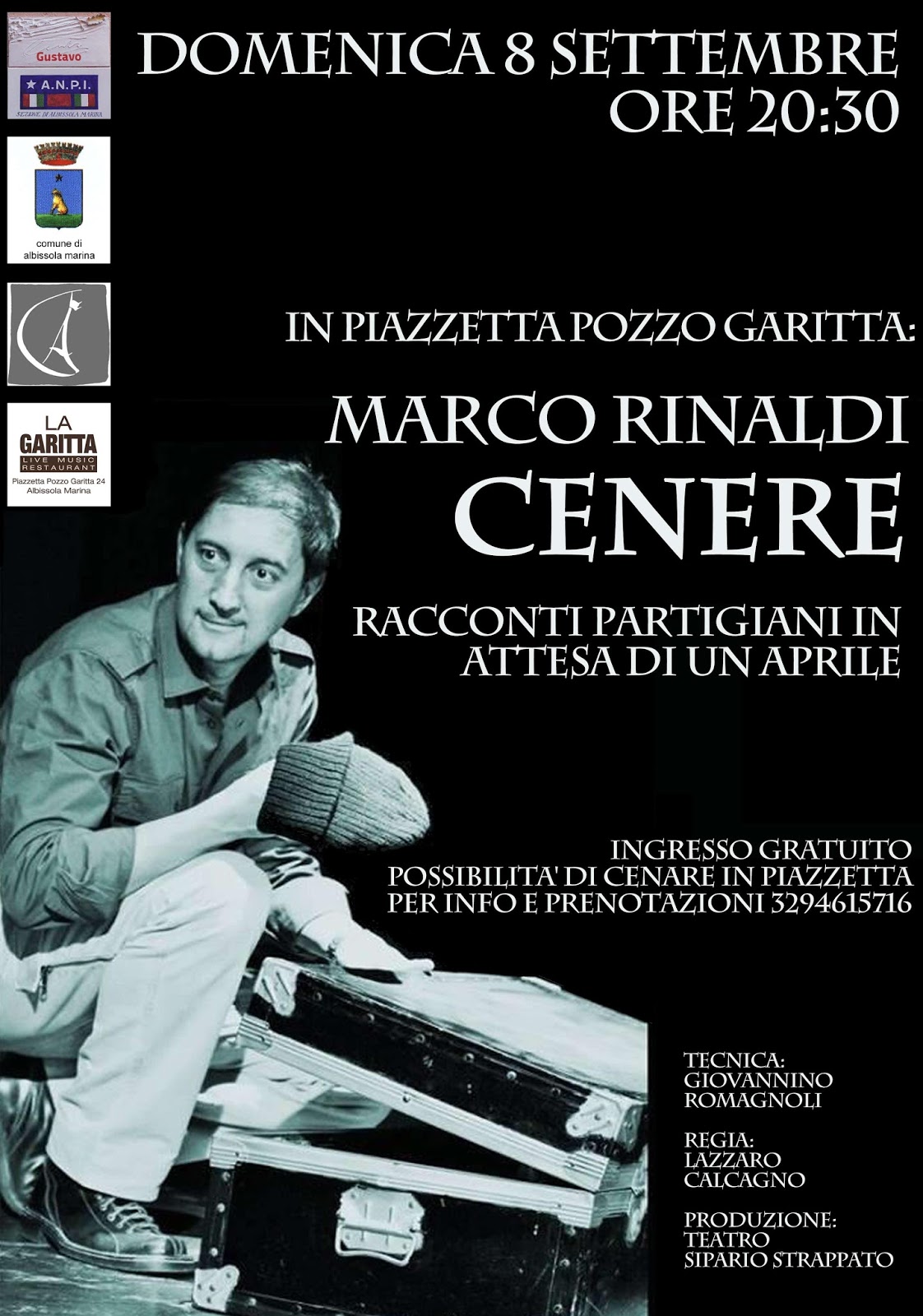 Colori , musica e parole: Marco Rinaldi - CENERE: Racconti partigiani ...