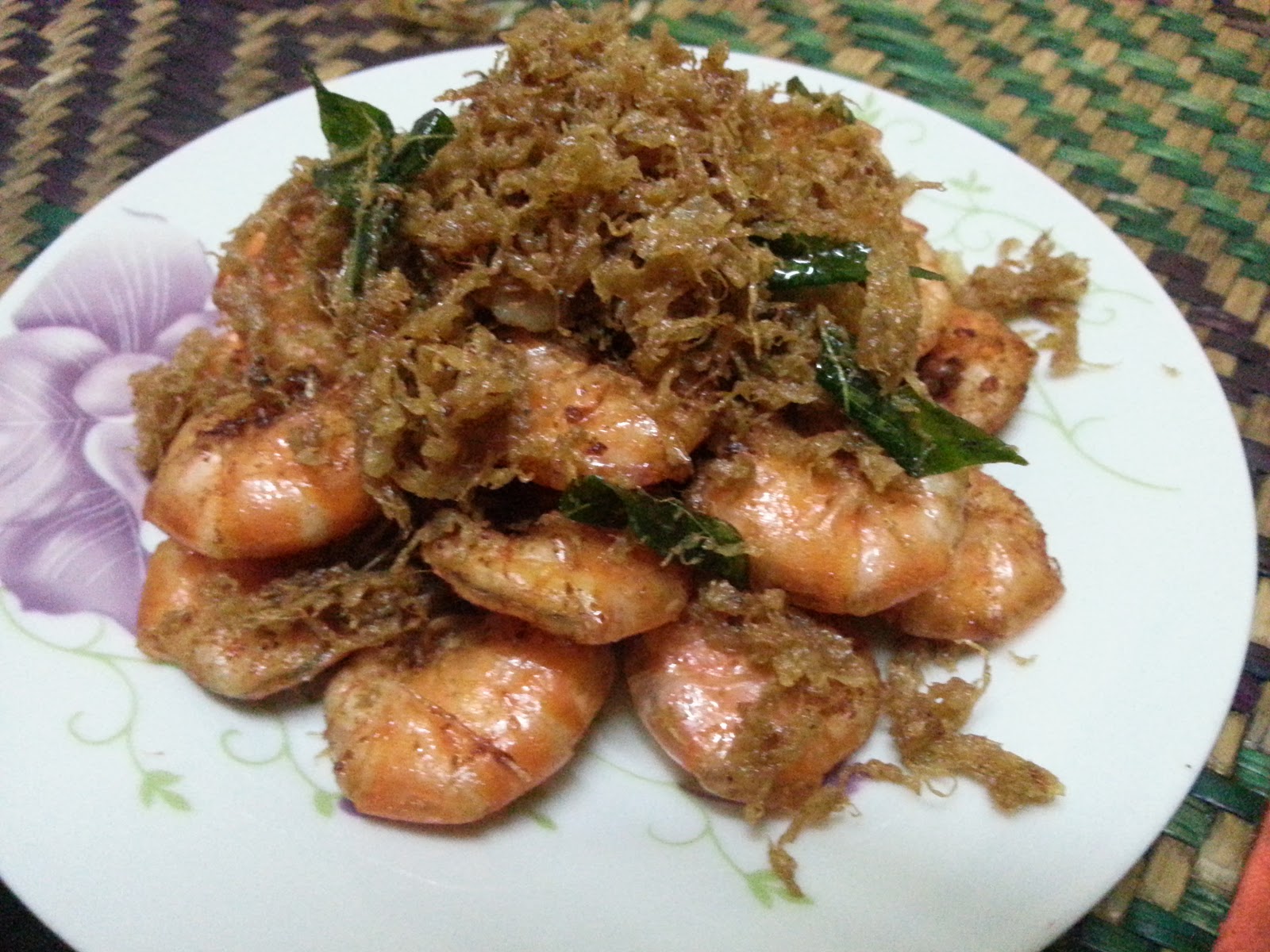 Macam Macam Ada...: Udang Goreng Butter / Butter Prawn