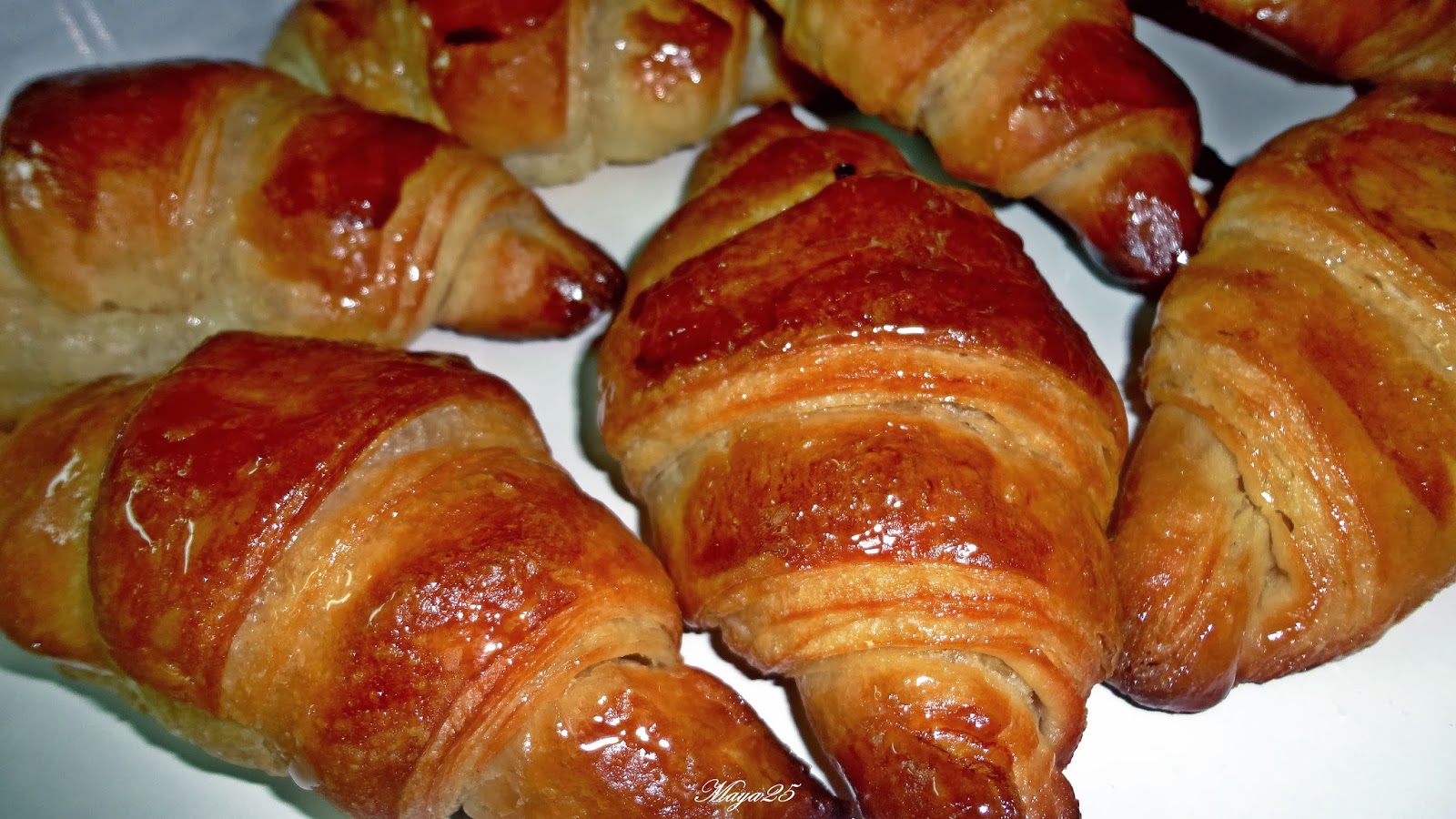 les recettes de maya: Recette Croissant facile et rapide