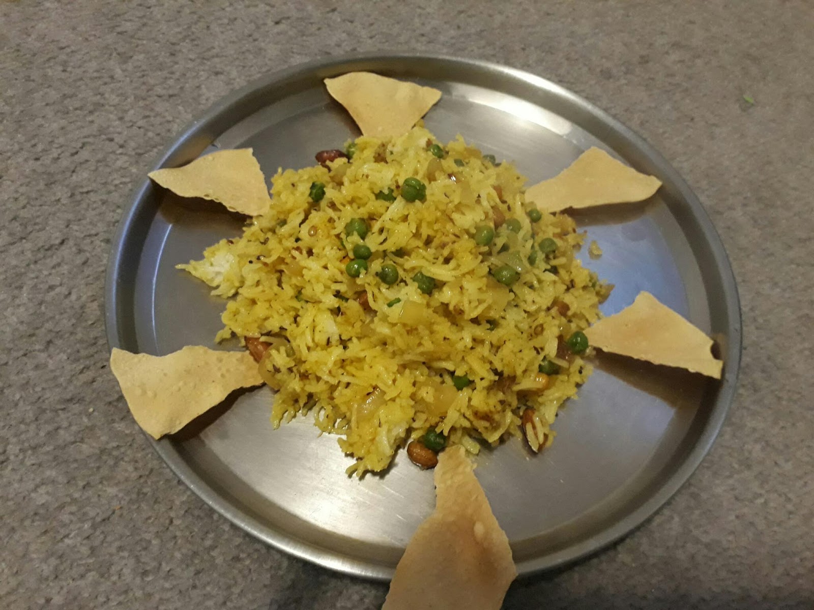 Delicious Recipes By Bina: Phodnicha Bhaat/ Maharashtrian Fried Rice