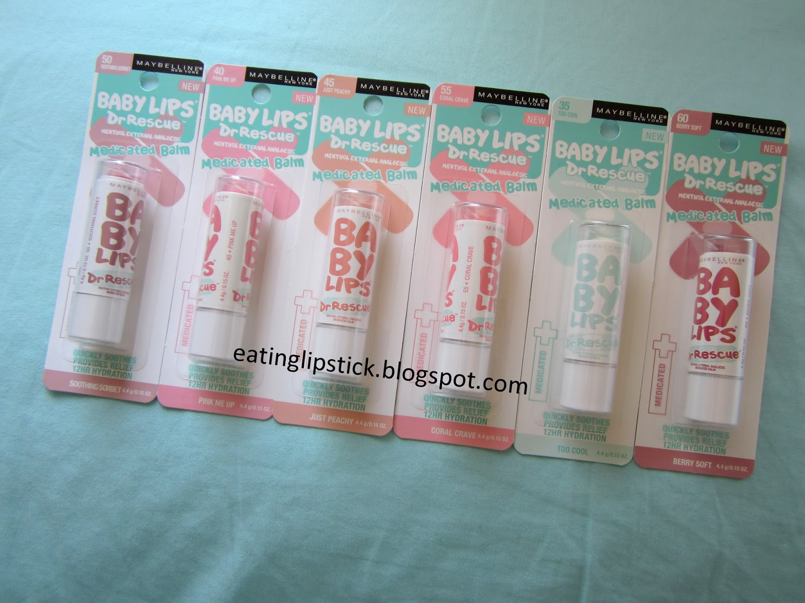 Eating Lipstick: Maybelline Dr.Rescue Baby Lips Collection