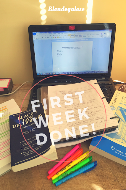 blondegalese: One Week Done!