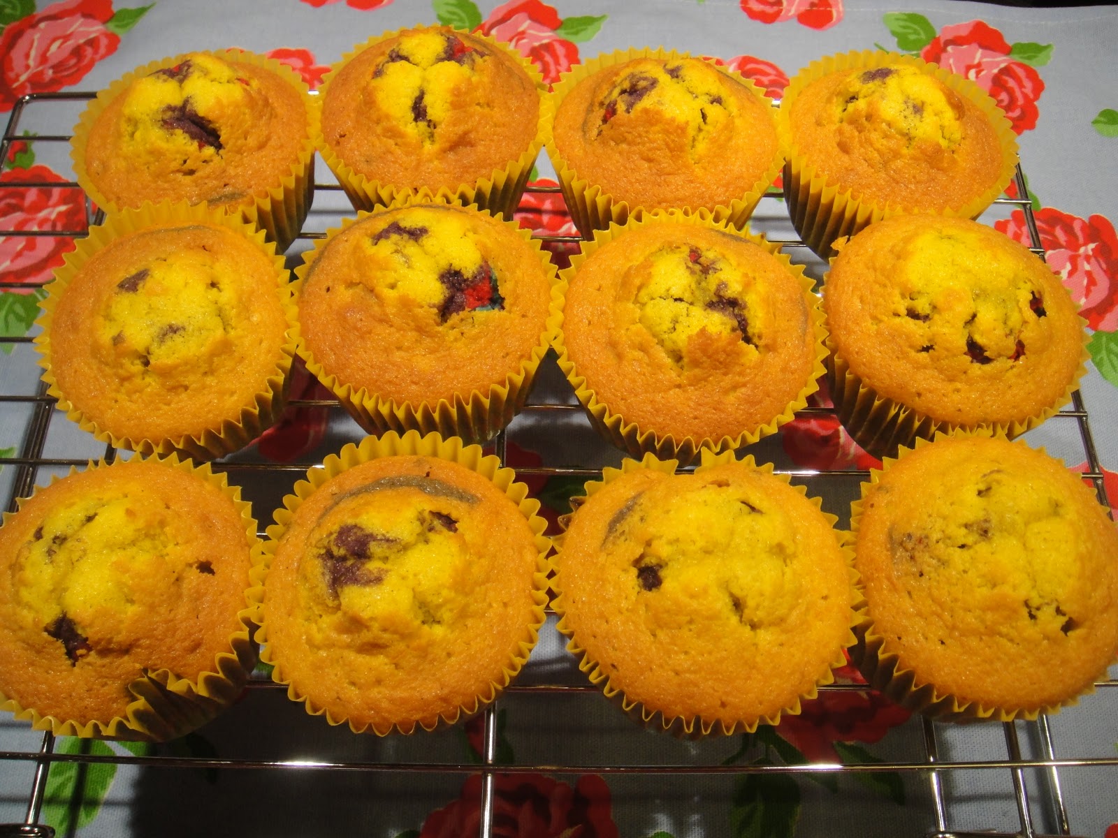 The more than occasional baker: Rainbow Pudsey Cupcakes and Smarties ...