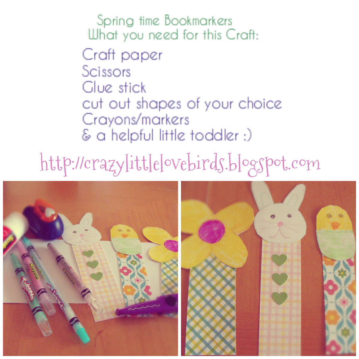 Spring time bookmarks
