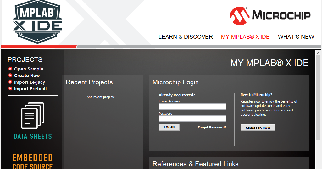 Componentes de MPLAB X IDE