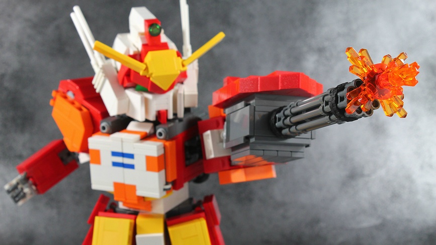 GUNDAM GUY: LEGO Gundam: Gundam Heavy Arms