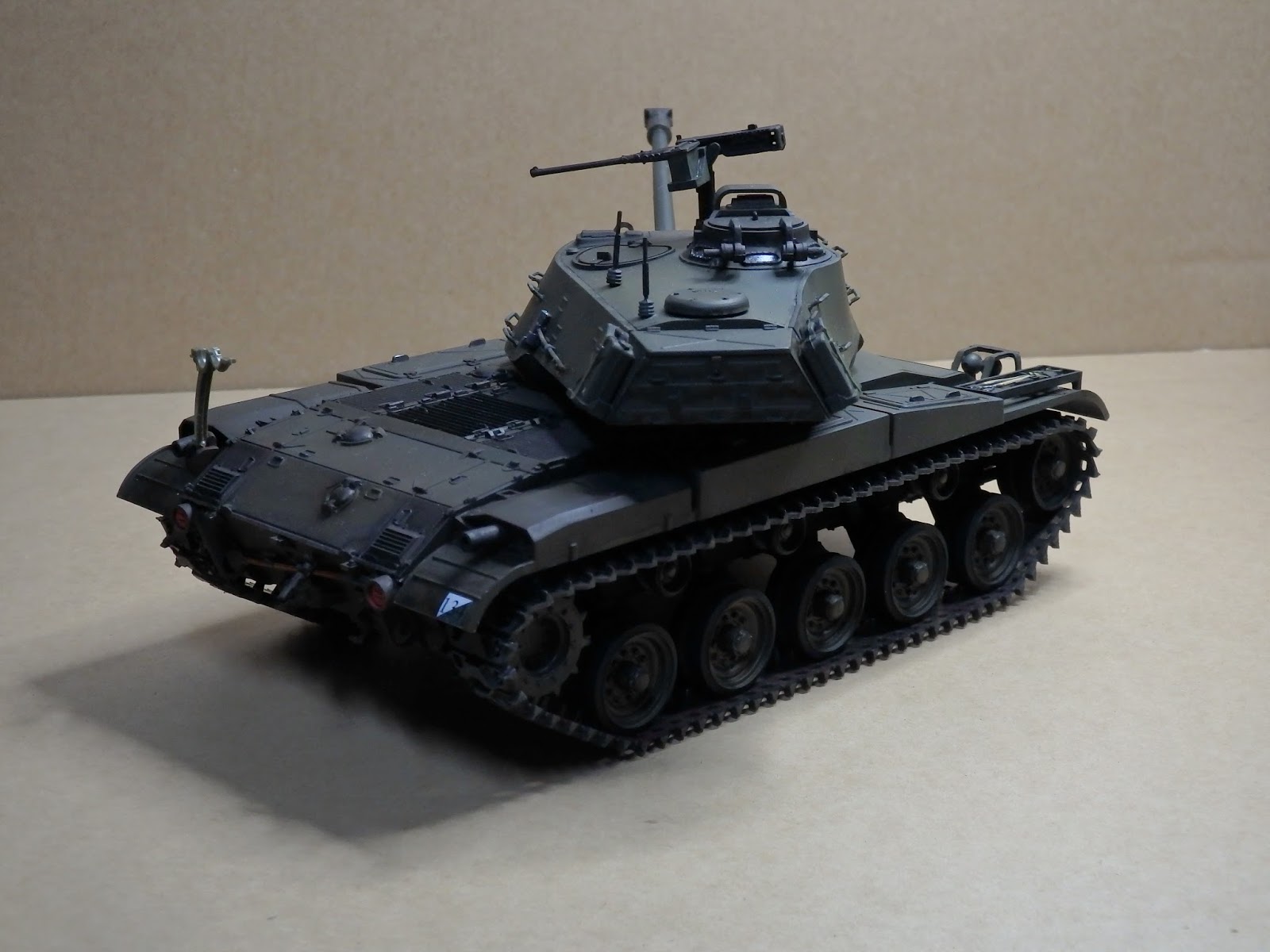 maquetasjuann: M-41 Walker Bulldog. Escala 1:35 Tamiya.