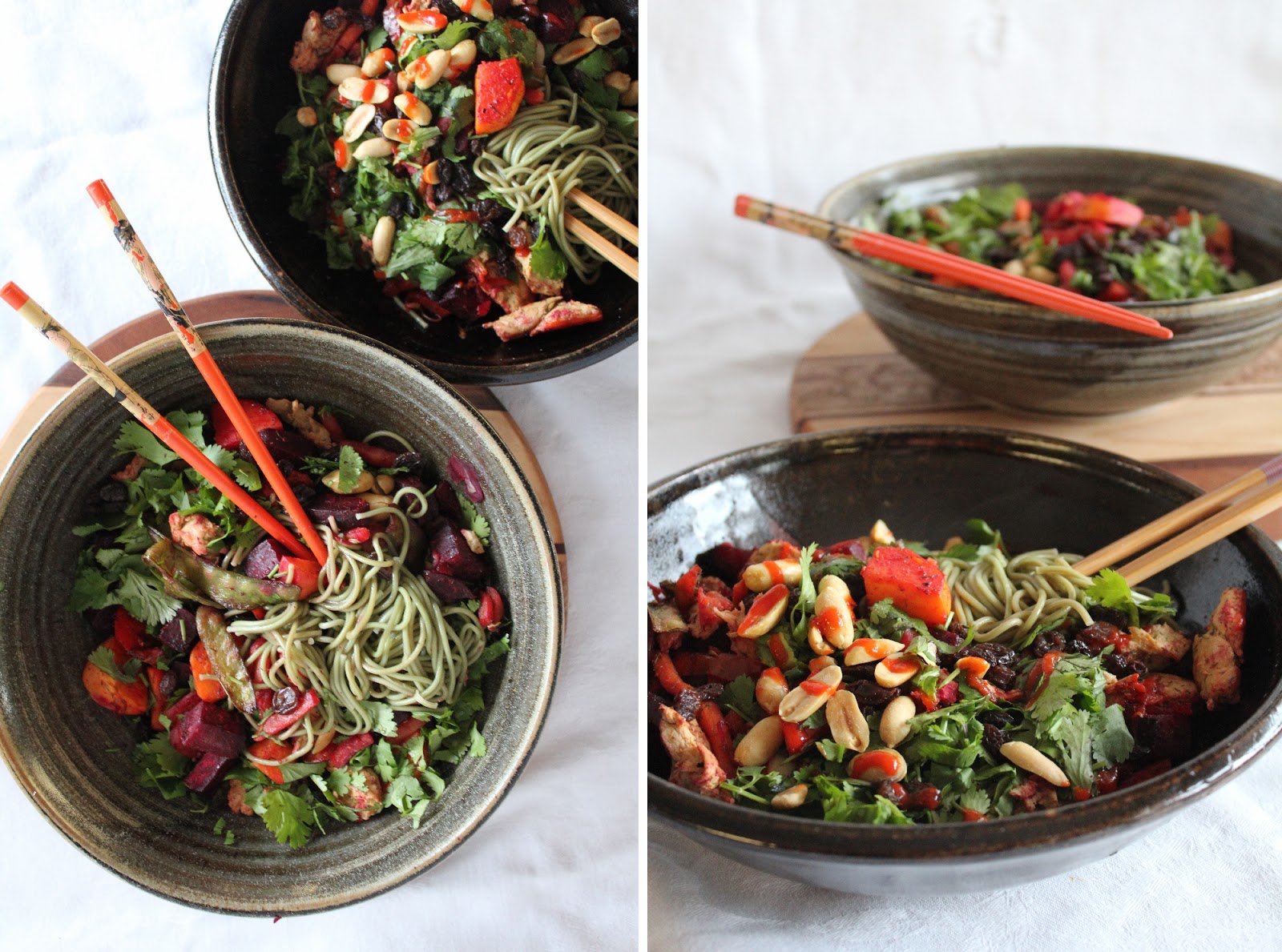 This Rawsome Vegan Life: green tea soba noodles with roasted vegetables ...